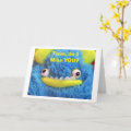 TWIN DO I MISS YOU MONSTER SAYS "YES I DO" CARD | Zazzle