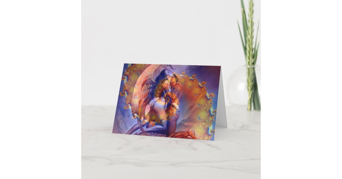 Twin Flame Love - Greetings Card | Zazzle