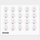 Twin Girls Classic Round Sticker | Zazzle
