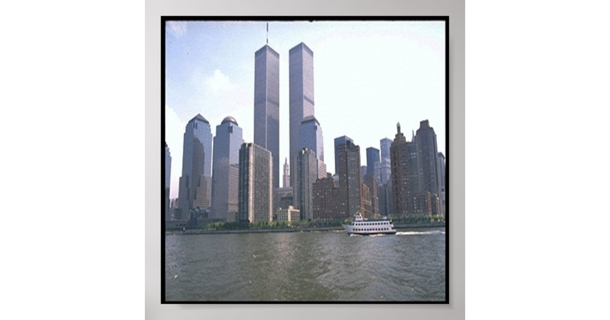 Twin Towers/New York Poster | Zazzle