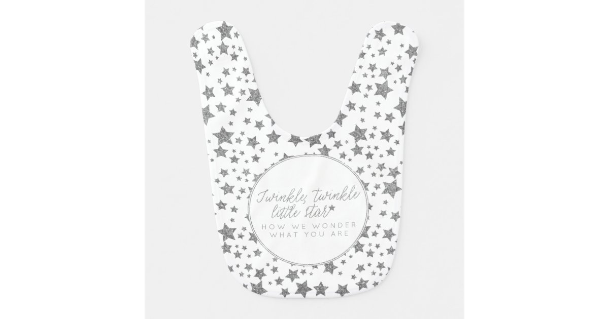 Twink, Twinkle Little Star Bib | Zazzle