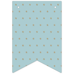Twinkle Little Star Baby Shower Bunting Flags | Zazzle