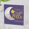 Twinkle Little Star Personalized Wooden Box Sign | Zazzle