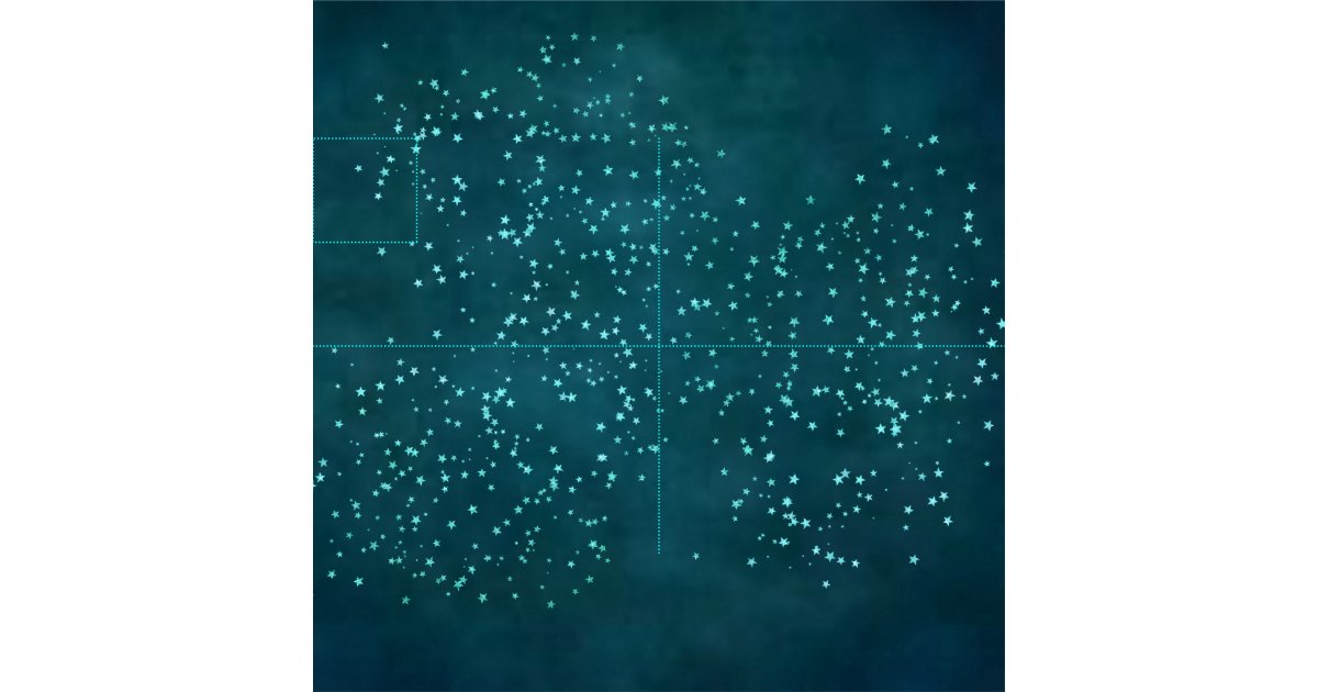 Twinkle Little Star | Sparkly Teal Baby Shower Fabric | Zazzle
