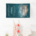 Twinkle Little Star | Teal Green and Taupe Brown Banner | Zazzle