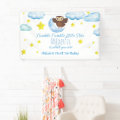Twinkle Little Star with Friendly Brown Owl Banner | Zazzle