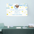 Twinkle Little Star with Friendly Brown Owl Banner | Zazzle