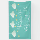 Twinkle Sprinkle Baby Shower / Sprinkle Welcome Banner | Zazzle