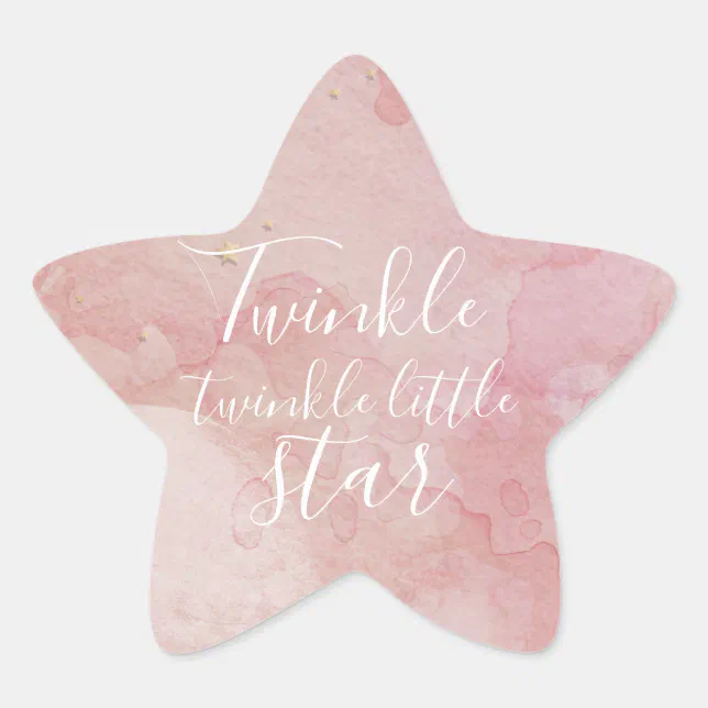 Twinkle Star Star Sticker | Zazzle
