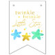 Twinkle Twinkle Little Star Baby Shower Bunting Flags | Zazzle