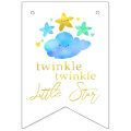 Twinkle Twinkle Little Star Baby Shower Bunting Flags | Zazzle