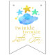 Twinkle Twinkle Little Star Baby Shower Bunting Flags | Zazzle