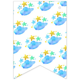Twinkle Twinkle Little Star Baby Shower Bunting Flags | Zazzle