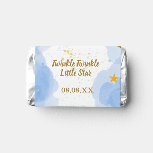 Twinkle Twinkle Little Star Custom Candy Wrapper Hershey's Miniatures ...