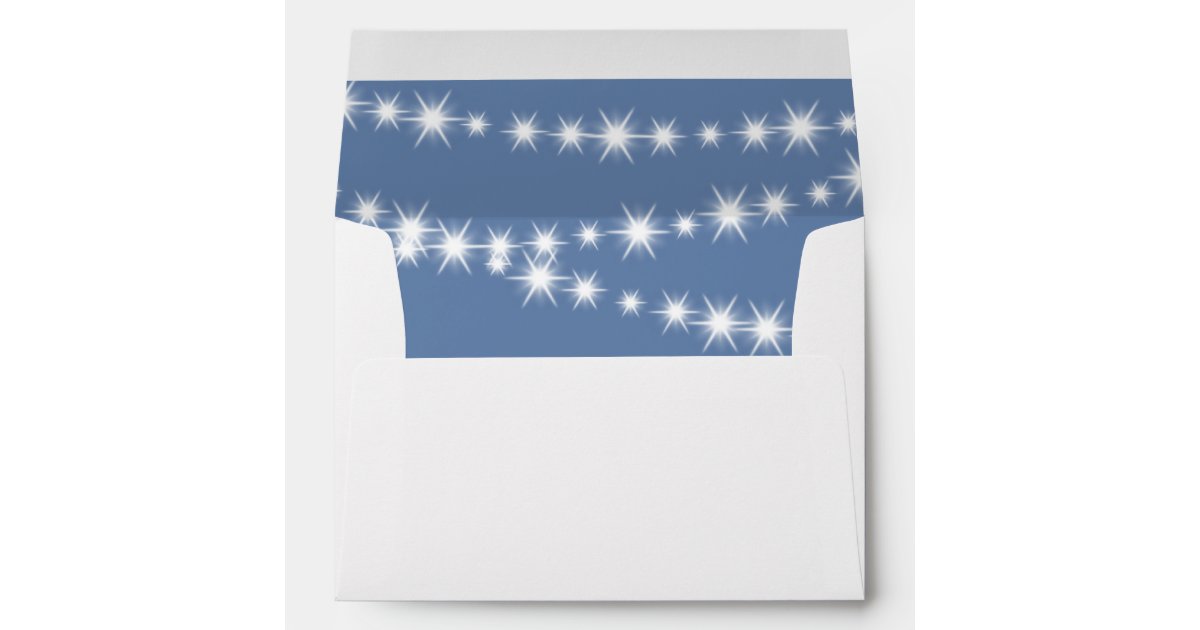 Twinkle Twinkle Little Star Envelope (blue) | Zazzle
