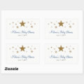Twinkle Twinkle Little Star Favor Stickers | Zazzle
