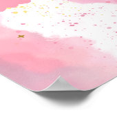 Twinkle Twinkle Little Star Pink Blank DIY Poster | Zazzle