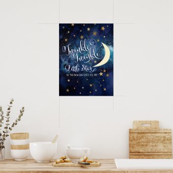 Twinkle Twinkle Little Star Poster | Zazzle