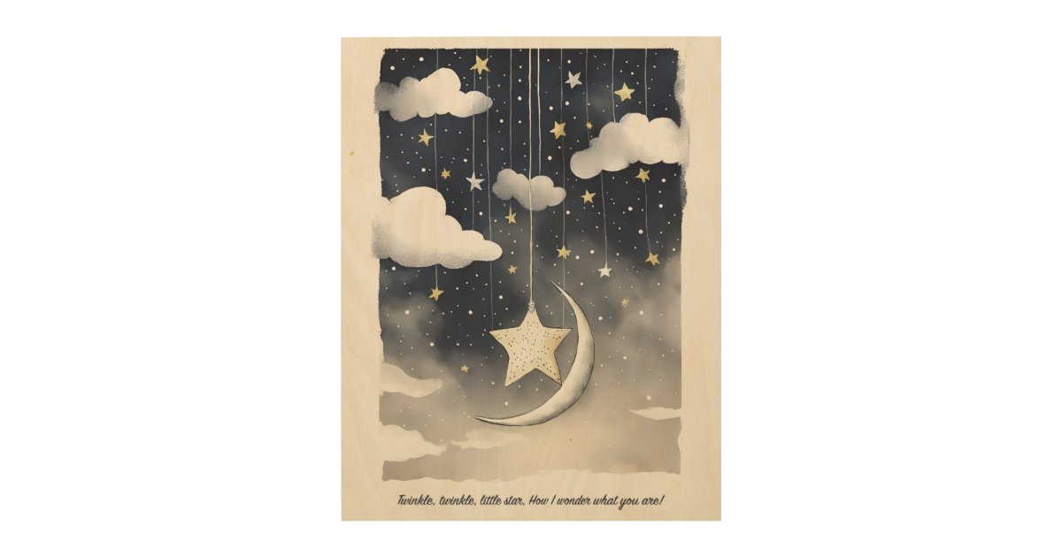 Twinkle Twinkle little star Poster | Zazzle