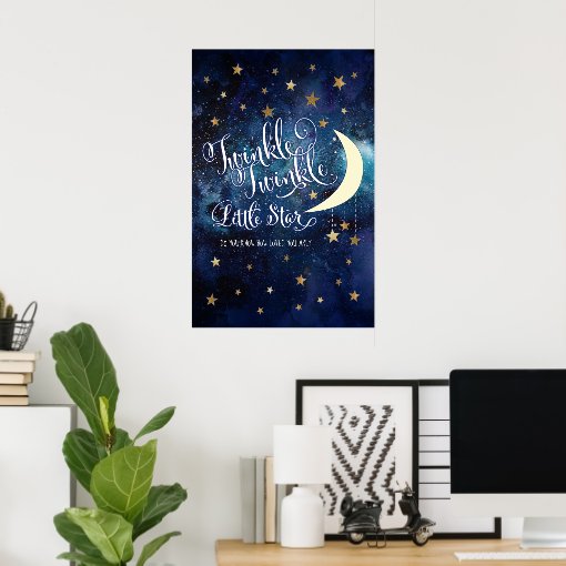 Twinkle Twinkle Little Star Poster | Zazzle