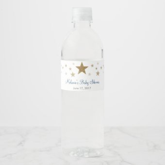 Twinkle Twinkle Little Star Water Bottle Labels | Zazzle