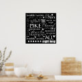 Twinkle Twinkle Little Star Word Art Poster | Zazzle