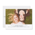 Twins Graduation Photo Invitation | Zazzle