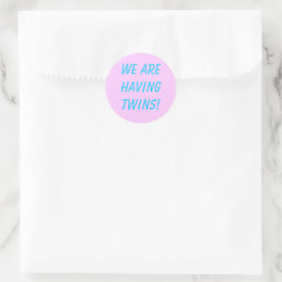Twins Sticker | Zazzle