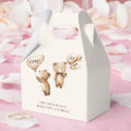 Twins Teddy Bear Balloons 1st Birthday Favor Boxes | Zazzle