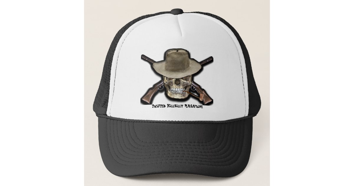 Twisted Hillbilly Magazine Hat | Zazzle