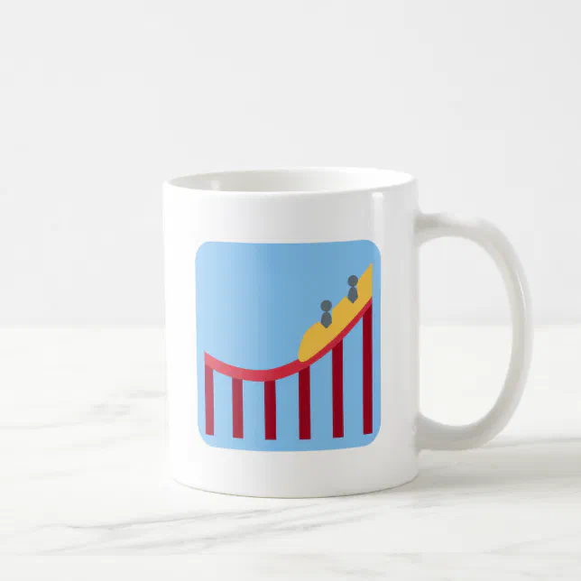 Twitter Emoji - Roller Coaster Coffee Mug | Zazzle