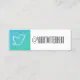twitter modern social media business card | Zazzle