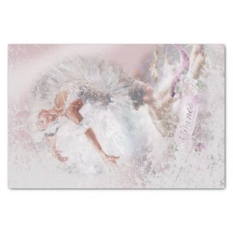 Two Ballerinas Dance Decoupage Tissue Paper | Zazzle