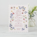 Two Berry Sweet Babies Berries & Flowers Shower Invitation | Zazzle