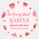 Two Berry Sweet Babies Strawberry Twin Baby Shower Classic Round ...