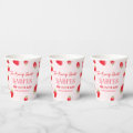 Two Berry Sweet Babies Strawberry Twin Baby Shower Paper Cups | Zazzle