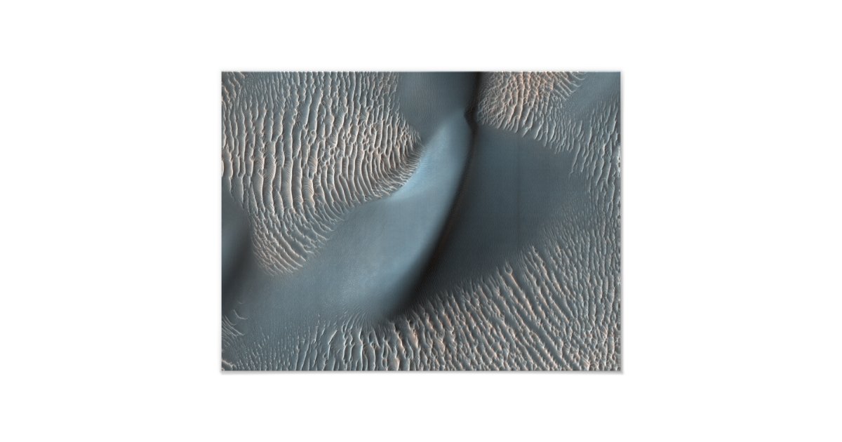Two classes of aeolian bedforms photo print | Zazzle