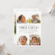Two Cute Second Birthday Invite with Photos | Zazzle