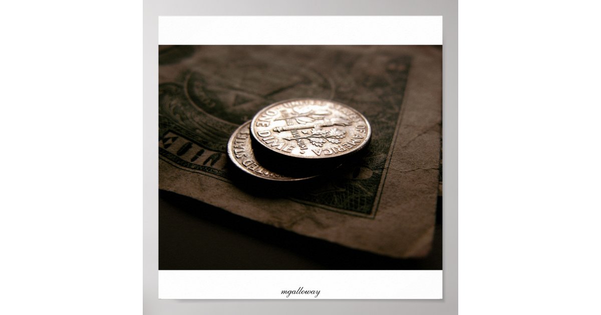 Two Dimes Poster | Zazzle