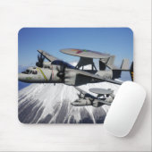 Two E-2C Hawkeyes conduct a flyby Mouse Pad | Zazzle