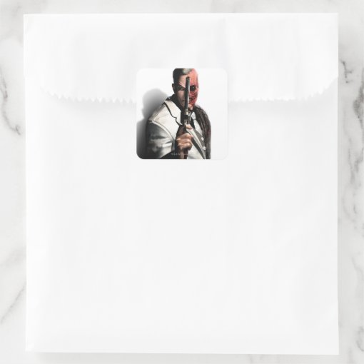 Two-Face 2 Square Sticker | Zazzle