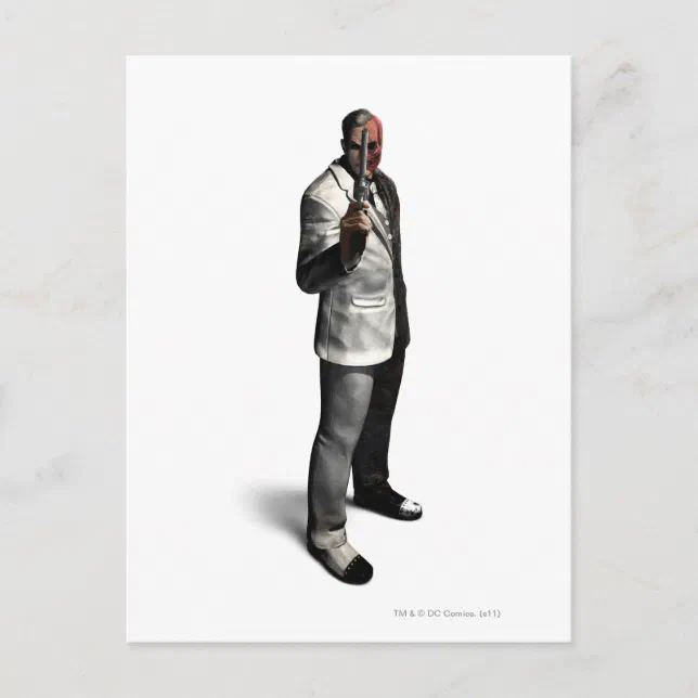 Two-Face Color Postcard | Zazzle