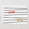 Two Fast Race Car Racing Birthday Thank You cards | Zazzle