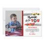 Two Fast Race Car Racing Birthday Thank You cards | Zazzle