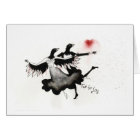 One for sorrow, Two for joy - Magpies Card | Zazzle.com