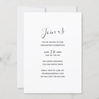 Two Graduates Double Graduation Party Invitation | Zazzle