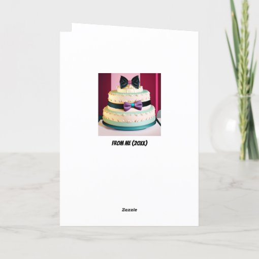 Two Groom Wedding Day at Sunset Congratulations Card | Zazzle