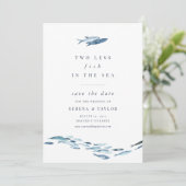 Two Less Fish in The Sea Nautical Photo Save The Date | Zazzle
