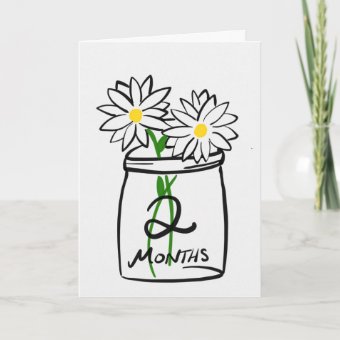 Two Months Card | Zazzle