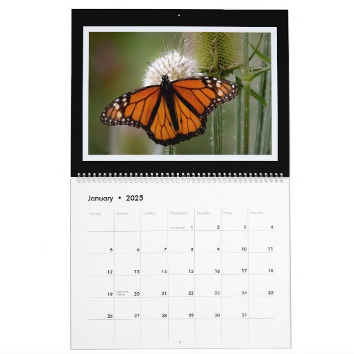 Two Page LargeCalendar, White Calendar | Zazzle